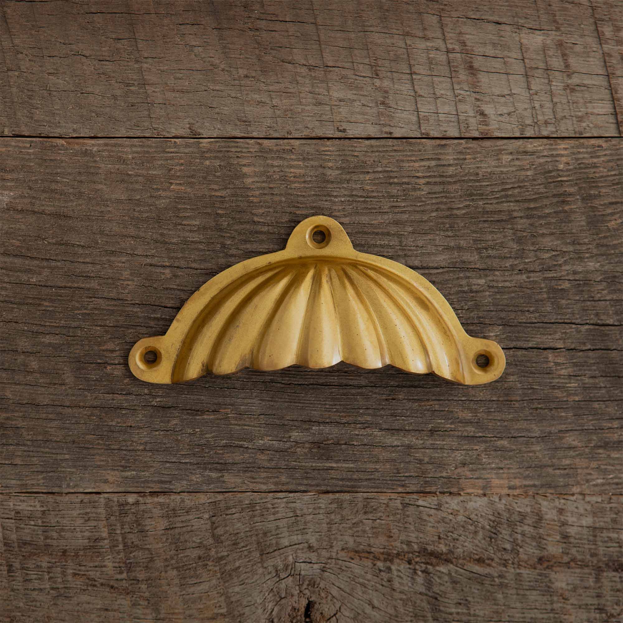 Scalloped Cup Handle – Ottone Hardware